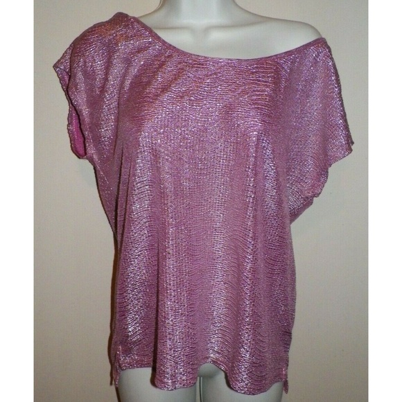 Candie's | Tops | Vintage Womens M Candies Sleeveless Shiny Metallic ...